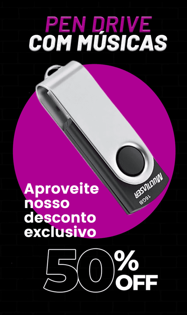 Pen Drive KING - O Melhor Pen Drive com Músicas do Brasil!