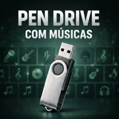 Pen Drive KING - O Melhor Pen Drive com Músicas do Brasil!